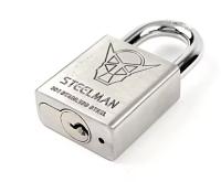 China Short Shackle Stainless Padlock Keyed Alike For Cabinet Anti Acid 6 pack for sale