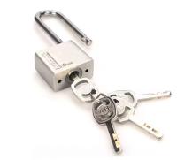 China 40mm Rust Proof Padlock Stainless Steel Long Shackle Safety Padlocks Keyed Alike for sale