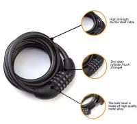 China Unbreakable Universal High Security Bicycle Lock Combination Chain Heavy Duty for sale
