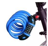 China 5 Digit Number Code Bicycle Combination Lock In Bulk for sale