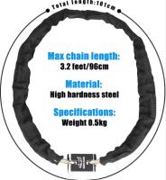 China Motorcycle Motorbike Bicycle Padlock High Security Keyless for sale