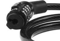 China Passcode Resettable Bicycle Padlock Cable Combination Lock for sale