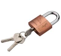 China Copper Gym Suited Padlocks Heavy Duty Weatherproof Keyed Alike With 3 Keys 50mm for sale