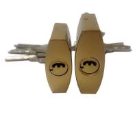 China Bulk Small Marine Copper Padlock Keyed Alike 3 Pack for sale