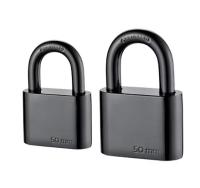 China High Security Iron Safety Padlocks Keyed Alike 40mm Electrophoretic Black for sale