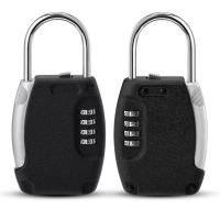 China Small Security Password Key Box With Hook Zinc Alloy Wall Mounted for sale