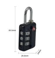 China International Airport Anvil TSA Approved Travel Locks Suitcase Padlocks for sale
