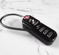 China Large Combination Zipper TSA Luggage Lock For International Flights Bag for sale