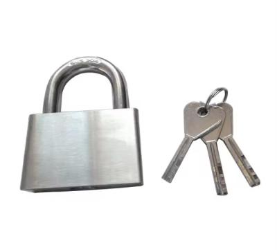 China 201SS Robust Stainless Steel Padlock Key Locking System for sale