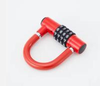 China Safety Button Scooter Bicycle Padlock Combination Anti Theft for sale
