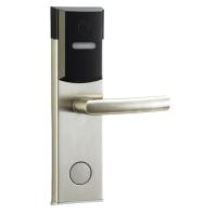 China Secure Electronic Keyless Swipe Key Card RFID Hotel Door Lock with Management Software for sale
