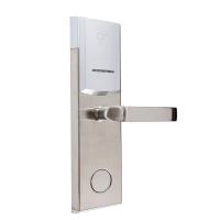 China Secure Electronic Keyless Swipe Key Card RFID Hotel Door Lock with Management Software for sale