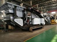 China 200 Tph Portable Mobile Impact Crusher Plant in with Lifelong Spare Parts Supply for sale