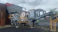 China 70-300tph Capacity Mobile Jaw Crusher Portable Crushing Plant with Technical Guidance for sale