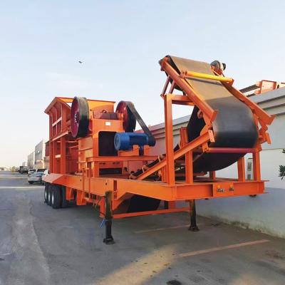 China Mobile Jaw Crusher Plant YD938E69 Markets Limestone Granite Basalt for Global Buyers for sale
