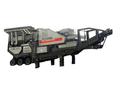 China Semi-automatic Mining Stone Aggregate Production Mobile Jaw Crusher Station Plant YG1349E912 for sale