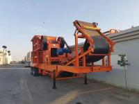 China 80-200tph Capacity Limestone Portable PE750*1060 Jaw Crusher for Quarry and Mining for sale
