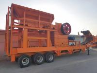 China 80-200tph Capacity Limestone Portable PE750*1060 Jaw Crusher for Quarry and Mining for sale