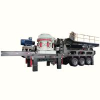 China Limestone Ore Mobile Jaw Crusher Machine 91.5kw Installation Under Technical Guidance for sale