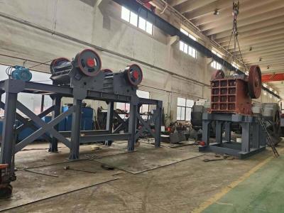 China Customized Request Rocks Granite Marble Jaw Stone Crusher with Conveyor Belt for sale