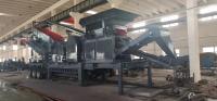 China Mobile Granite Impact Crusher Machine 100 T/H Customized Request Outlet Size 50-100mm for sale
