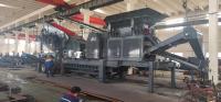 China Mobile Granite Impact Crusher Machine 100 T/H Customized Request Outlet Size 50-100mm for sale