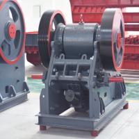 China 210-1020mm Inlet Size AC Motor Iron Gold Ore Rock Jaw Crusher Manufacturers 100-150 Tph for sale