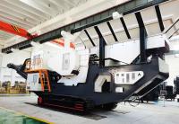 China 50-100mm Outlet Size Portable Integration Type Impact Crusher for Stone Quarry Crusher for sale