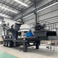 China Outlet Size 8-13mm Y3S1848Y90 Tracked Mobile Quarry Cone Crusher Machine Stone Crusher for sale