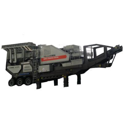 China 70-150tph Ore Mobile Jaw Crusher Machine Line with and YD1349E912 Technical Guidance for sale