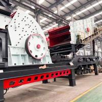 China Mobile Jaw Impact Cone Crushing and Screening Plant with 1 Year After-sales Service for sale