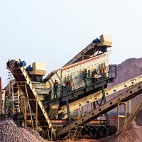China Inlet Size 1000×1200mm Mobile Jaw Impact Cone Crusher Production Line Rock Crusher Plant for sale
