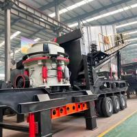 China 70-300tph Stone Production Line Crawler Mobile Cone Crusher with Advanced Technology for sale
