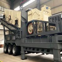 China 150tph Crawler Mobile Stone Impact Crusher Aggregate Rock Crushing Line Prices for sale