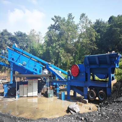 China Multi-Functional Mobile Jaw Crusher Station Installation Under Technical Guidance for sale