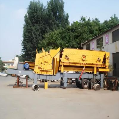 China YD1349E912 Mobile Jaw Crusher Rock Crushing Machine From With AC Motor for sale