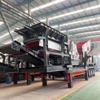 China YD1349E912 Mobile Jaw Crusher Rock Crushing Machine From With AC Motor for sale