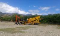 China Motor Power 55-75kw Jaw Crusher Station for Limestone Concrete Basalt Granite Crusher for sale