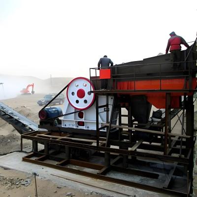 China 100-300mm Outlet Size KE96 Stone Aggregate Quarry Granite Pec Jaw Crusher for Market for sale
