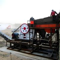 China Rock/Ore/Mining Jaw Crusher with 0-410mm Inlet Size and 1 Year After-sales Service for sale