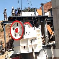 China PE600*900 Quarry Stone Gold Ore Rock Jaw Crusher Crushing Plant Under Technical Guidance for sale