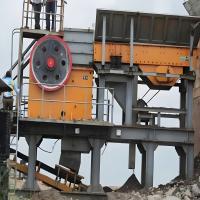 China Combination Type Jaw Crusher Station for Stone Limestone Concrete Basalt Granite for sale