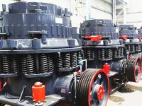 China Inlet Size 35-300mm AC Motor Spring Cone Stone Crusher for Your Requirement for sale