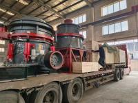 China 30-280kw Motor Power Customization Spring Cone Crusher for Medium Hardness Brittle Ore for sale