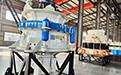 China AC Motor Ore Hydraulic Cone Crusher with Conveyor Belt and Inlet Size 76-320mm for sale