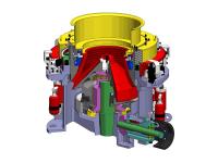 China Siemens Motor Cone Crusher for Ores and Rocks at Affordable for sale