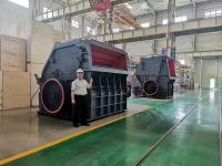 China Concrete Waste Glass Sand Impact Crusher Machine at Affordable for sale