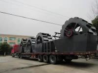 China 20-60t/h Water Consumption Wheel Sand Washer for in Various Industries for sale