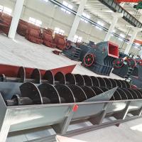 China Sell Spiral Sand Washer for Water Consumption 10-300t/H and Screw Diameter 920-1120mm for sale