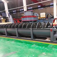 China 11-18.5kw Motor Power Spiral Sand Washer for Global Buyers in Shanghai Markets Global for sale